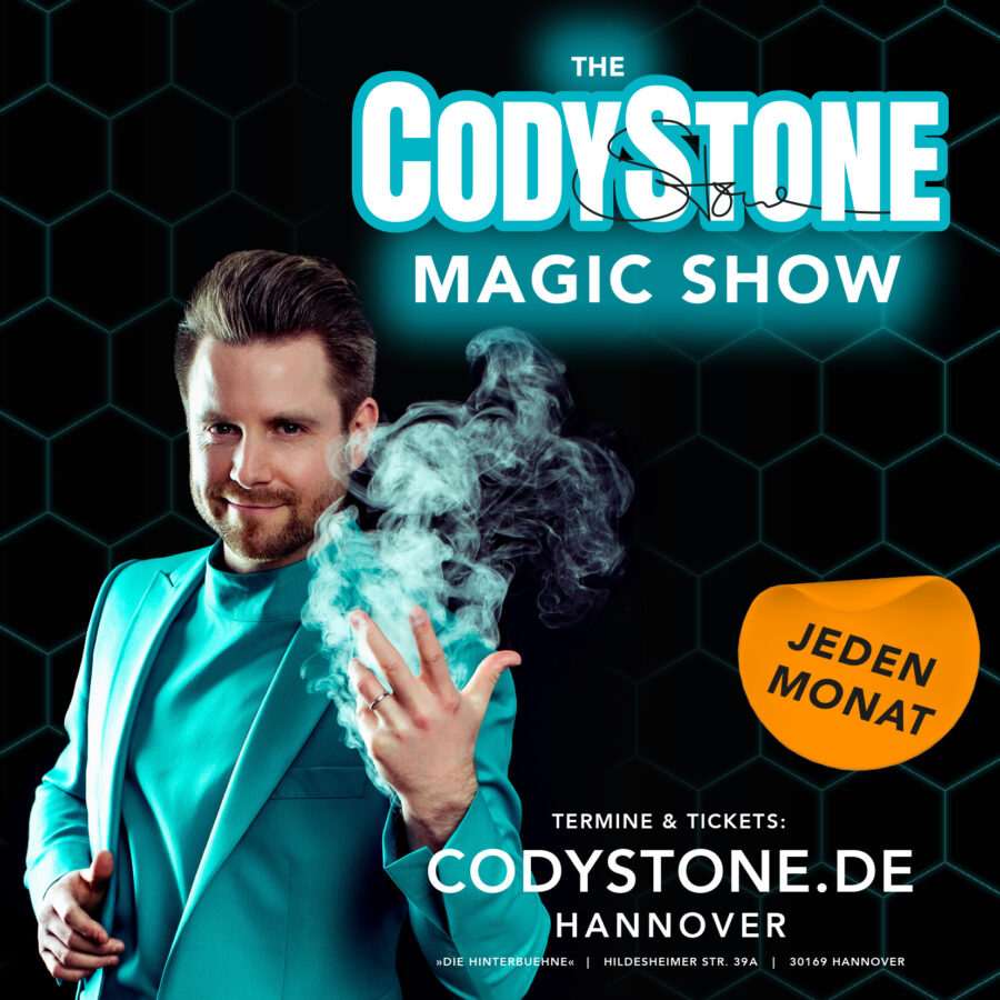 The Cody Stone Magic Show - Cody Stone - Zauberer aus Hannover, Gadget ...